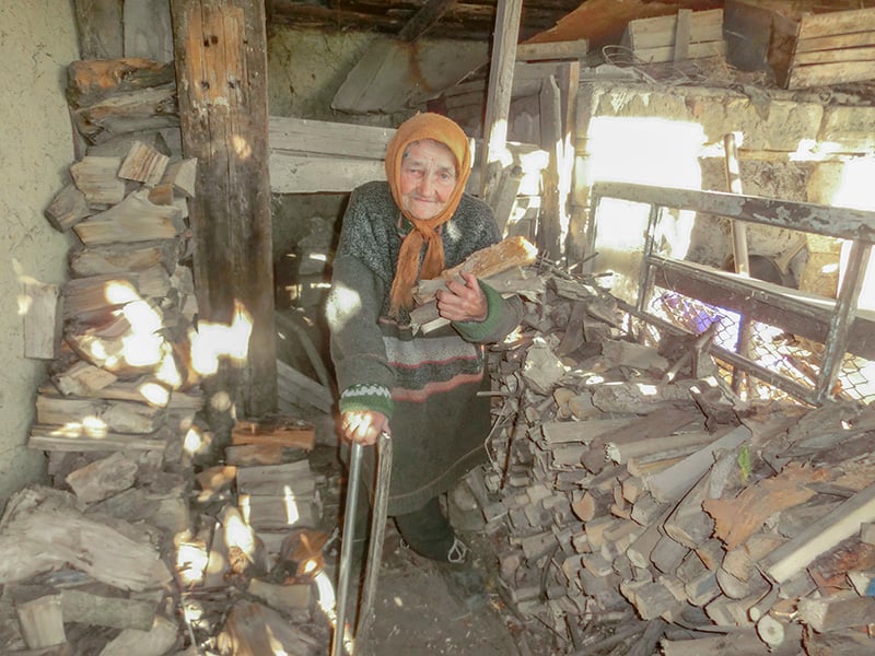 A Cozy Fire For Liubovi | Christian Aid Ministries